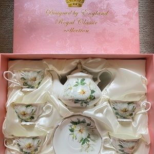Dining | English Floral China Tea Set Designed By Englands Royal ...